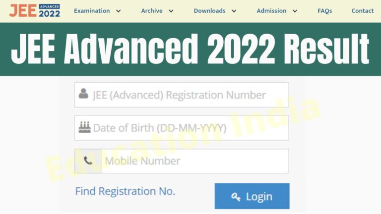 jee advanced 2022 topper list with marks - Education India